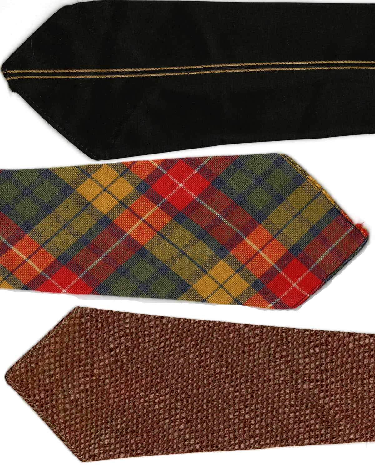 Vintage British Ties x3 SL – T65 – Cathcart