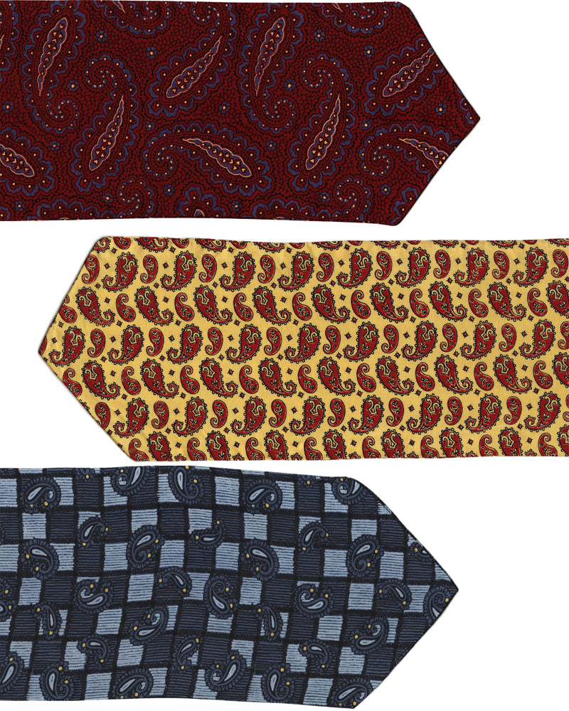 Vintage British Tootal Cravats x3 - SL (2025) TT12 – Cathcart